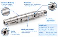 China Custom Drive Shaft With Side Holes CNC Machined Transmission Shafts for sale