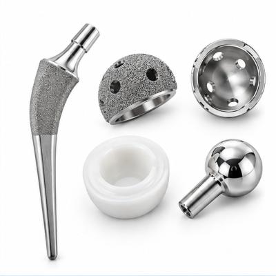 China Custom CNC Machined Knee Hip Joint Component 5 Axis Precision Parts for sale