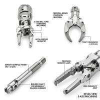 China Medical Device Components  316L For Surgical Robot End Effector Gripper Jaws Machining for sale