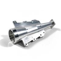 China CNC Turn-Mill Aluminum Special Cylinder Shell, Custom Position Connection Flange Component for sale