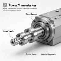 China OEM Custom CNC Precision Transmission Shaft for Automation Robot New Energy Hydraulic Machinery for sale