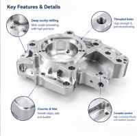 China Custom 6061 Aluminum CNC Machined Parts High Strength Industrial Fabrication for sale