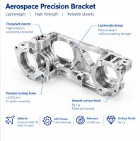 China Custom 7075 6061 Aluminum CNC Components Aerospace Grade Tight Tolerance Machining for sale