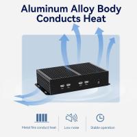 China Industrial Mini Fanless Computer Intel Core Series Processor 1115G4 3LAN 6COM DDR4 RAM for sale
