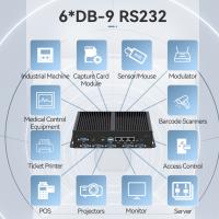 China Industrial Mini Fanless Computer Intel Core Series Processor 1115G4 3LAN 6COM DDR4 RAM for sale