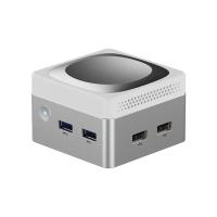 China Intel N100 Mini Cube Computer LPDDR5 Dual Gigabit Ethernet RJ45 Mini PC For Home for sale