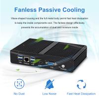 China Intel Pentium 4405U 6 Gigabit Network Software Router Mini PC Firewall PFsense for sale