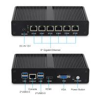 China Intel Pentium 4405U 6 Gigabit Network Software Router Mini PC Firewall PFsense for sale