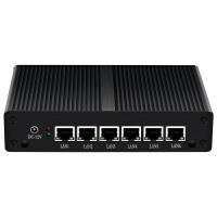 China Intel Core I3 / I5 Fanless Desktop Software Router 6 RJ45 LAN DDR3 8GB RAM for sale