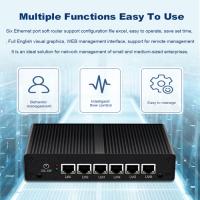 China Intel Core I3 / I5 Fanless Desktop Software Router 6 RJ45 LAN DDR3 8GB RAM for sale