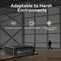 China Intel N100 Industrial Mini PC Dual LAN Dual COM DDR4 16G RAM For Industrial for sale