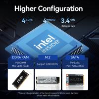 China Intel N100 Industrial Mini PC Dual LAN Dual COM DDR4 16G RAM For Industrial for sale