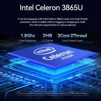 China 3865U 1U Server 6 LAN 2 Fiber Optic Linux Firewall Router Server With Fan for sale