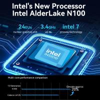 China Intel N100 / N200 Mini Desktop PC LPDDR5 16G RAM Windows 10/11 Linux Mini Desktop for sale
