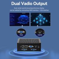 China Intel N5100 DDR4 16G Industrial Mini PC Linux Dual LAN 4COM For KIOSK Digital Signage for sale