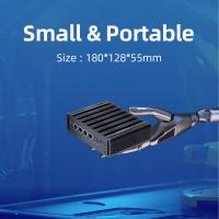 China Intel N100 4 LAN Dual COM Industrial Mini Fanless PC With WIFI DDR4 16G RAM Windows Linux for sale