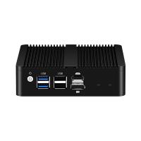 China Inter N100 DDR5 16GB Mini Firewall PC With Linux Four LAN Software Router for sale
