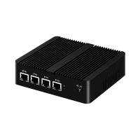 China Inter N100 DDR5 16GB Mini Firewall PC With Linux Four LAN Software Router for sale