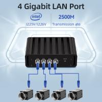 China N100 Firewall Router Mini PC With Four 2.5Gbps LAN HDMI And DP For Home Office for sale