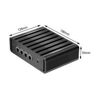 China N100 Firewall Router Mini PC With Four 2.5Gbps LAN HDMI And DP For Home Office for sale