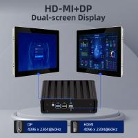 China N100 Firewall Router Mini PC With Four 2.5Gbps LAN HDMI And DP For Home Office for sale