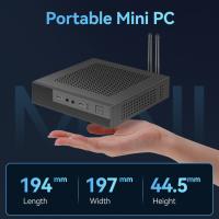 China Single LAN DDR4 Mini PC Inte Core I7 1255U And Celeron Series for sale