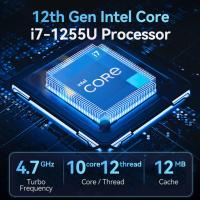 China Single LAN DDR4 Mini PC Inte Core I7 1255U And Celeron Series for sale
