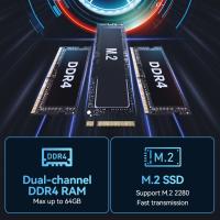 China Single LAN DDR4 Mini PC Inte Core I7 1255U And Celeron Series for sale