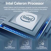 China J6412 N100 Processor Mini Fanless PC DDR4 Dual LAN Dual COM RS232 Triple Display for sale