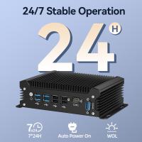 China Intel Core Series Processor Industrial Fanless Computer Mini PC With Dual LAN Dual COM for sale