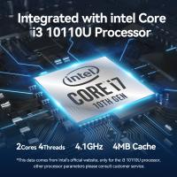 China Intel Core Series Processor Industrial Fanless Computer Mini PC With Dual LAN Dual COM for sale