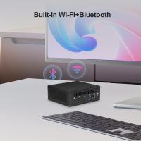 China Intel Core I7 1260P Iris Xe Graphics Gaming PC Single LAN Three Display Mini Computer for sale