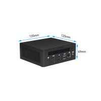 China Intel Core I7 1260P Iris Xe Graphics Gaming PC Single LAN Three Display Mini Computer for sale
