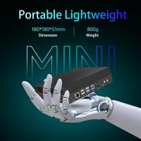 China Intel Core i7 12700H Mini Portable Gaming PC DDR4 4GB Discrete Graphics Card Mini PC for sale