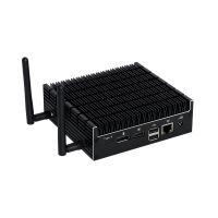 China Intel Pentium Gold 5405U Mini Fanless PC DDR4 64GB Linux For Home Office for sale