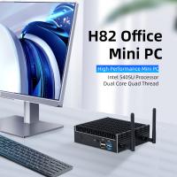 China Intel Pentium Gold 5405U Mini Fanless PC DDR4 64GB Linux For Home Office for sale