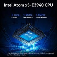 China Intel Atom E3940 DDR3L 8GB Industrial PC Dual LAN Dual COM Fanless Mini Computer for sale