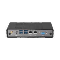 China Intel Atom E3940 DDR3L 8GB Industrial PC Dual LAN Dual COM Fanless Mini Computer for sale
