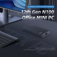 China 4K Dual Display Single LAN N100 Mini Computer Intel 12th Gen Mini PC for sale
