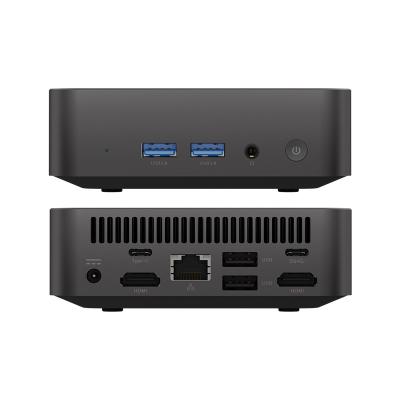China Single LAN Dual HD-MI Intel N100 Mini PC DDR4 16GB For Home Office for sale