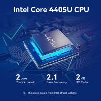 China Intel Pentium 4405U 6LAN RJ45 Software Router DDR4 With Dual Screen Display for sale
