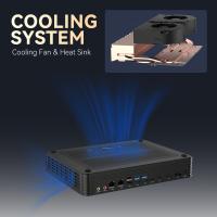 China AMD Ryzen 9 5900HX Mini Gaming PC Dual LAN Dual HD DDR4 64GB With Fan for sale