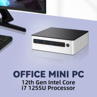China Intel Core I7 1255U 12th Gen Mini PC DDR5 64GB With Dual LAN And HDMI for sale