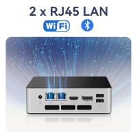 China Intel Core I7 1255U 12th Gen Mini PC DDR5 64GB With Dual LAN And HDMI for sale