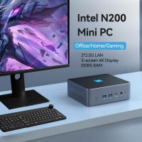 China DDR5 Intel N200 Mini PC 32GB Dual RJ45 2.5G LAN With Fan For Home Office for sale
