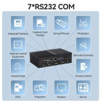 China Intel Celeron J1900 Processor Fanless PC DDR3L 8GB With 7COM 2LAN Industrial PC for sale