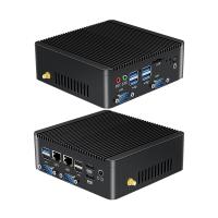 China Intel Celeron J4125 Industrial PC With Dual LAN 4 COM DDR4 8GB And Linux for sale