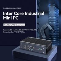 China Intel Core I7 Industrial Fanless PC 1165G7 Mini PC With Dual Ethernet Hexa COM for sale