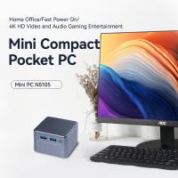 China Intel Celeron N5105 Mini PC Portable Game PC LPDDR4x 16GB With Single LAN Dual HDMI for sale