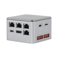 China Intel Portable Soft Router Mini PC LPDDR4x With Four 2.5G LAN For Home Office for sale